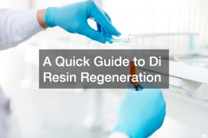 A Quick Guide to Di Resin Regeneration - Shine Articles