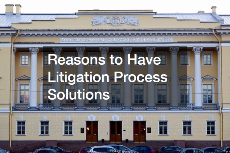 Reasons to Have Litigation Process Solutions - Shine Articles